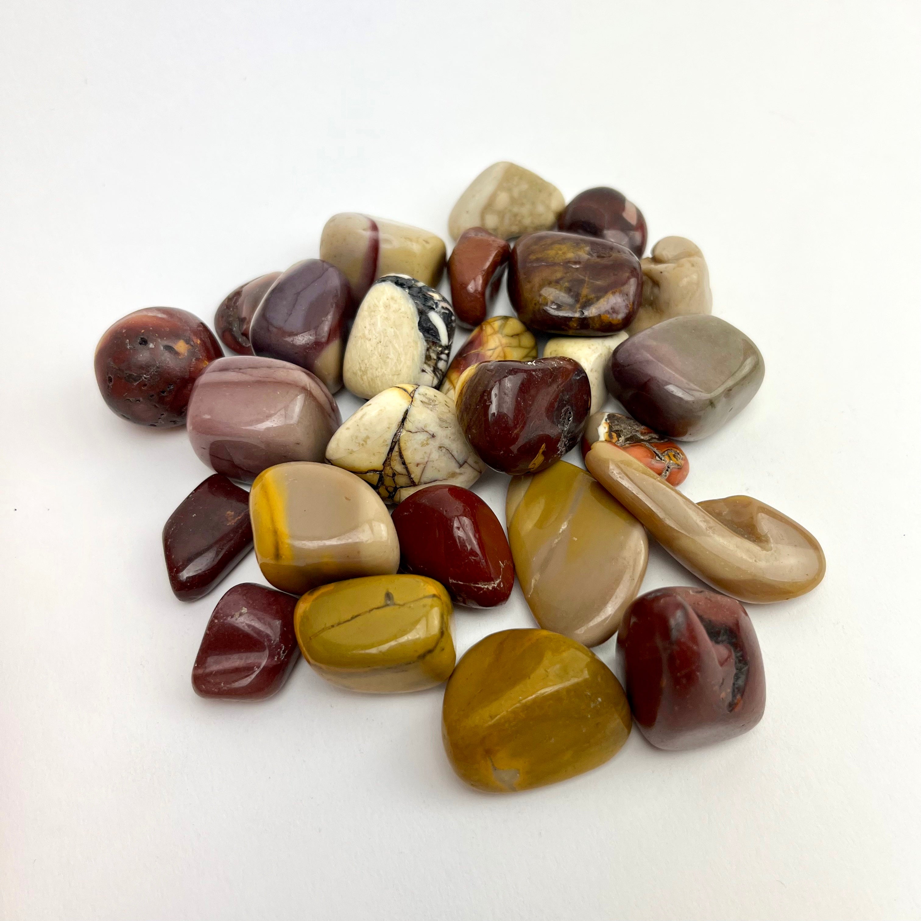 Mookaite Jasper | Tumbled | 20-30mm | Australia – Pelham Grayson Rose