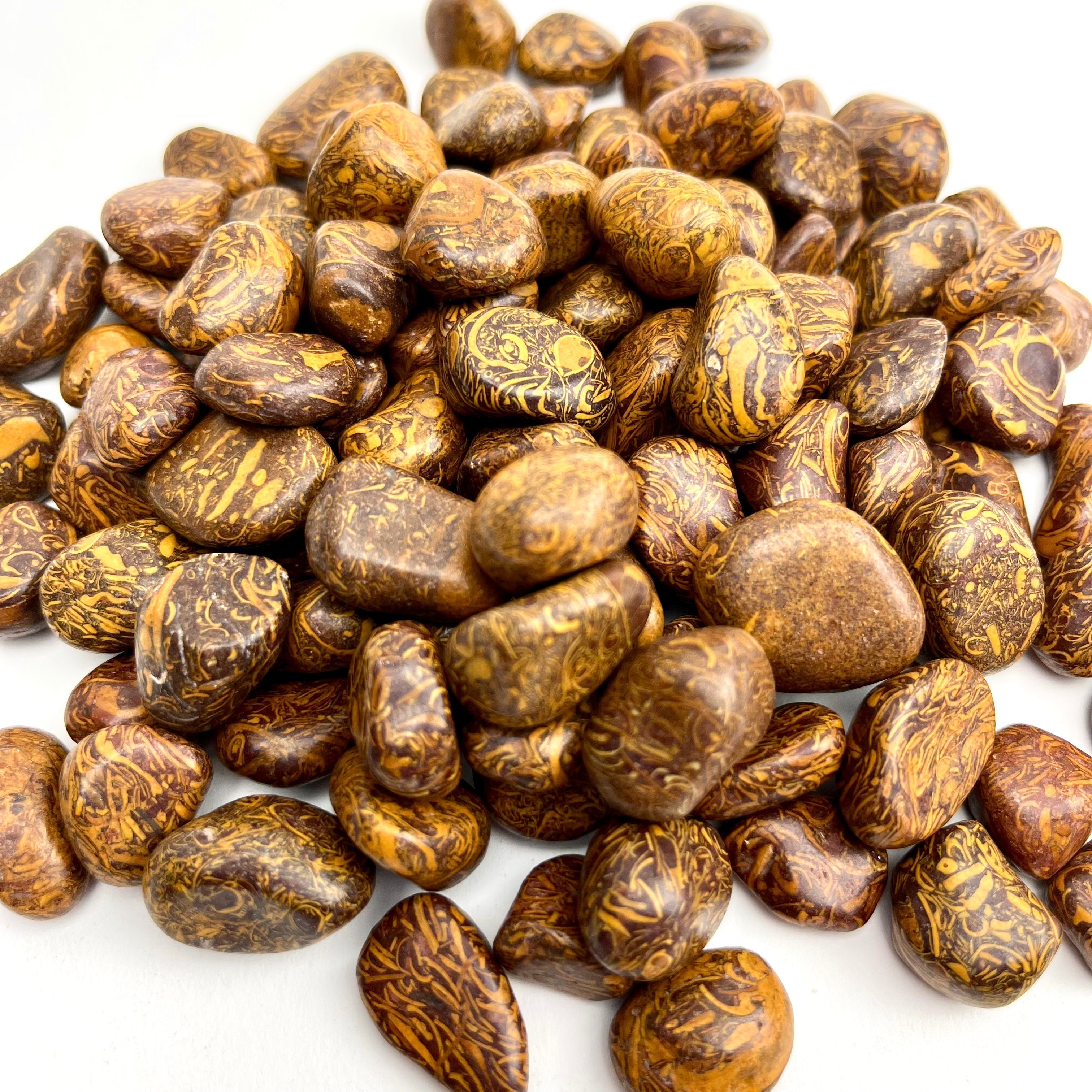 Miriam ("Calligraphy Stone") | Tumbled | 15-25mm | 1lb | India – Pelham ...